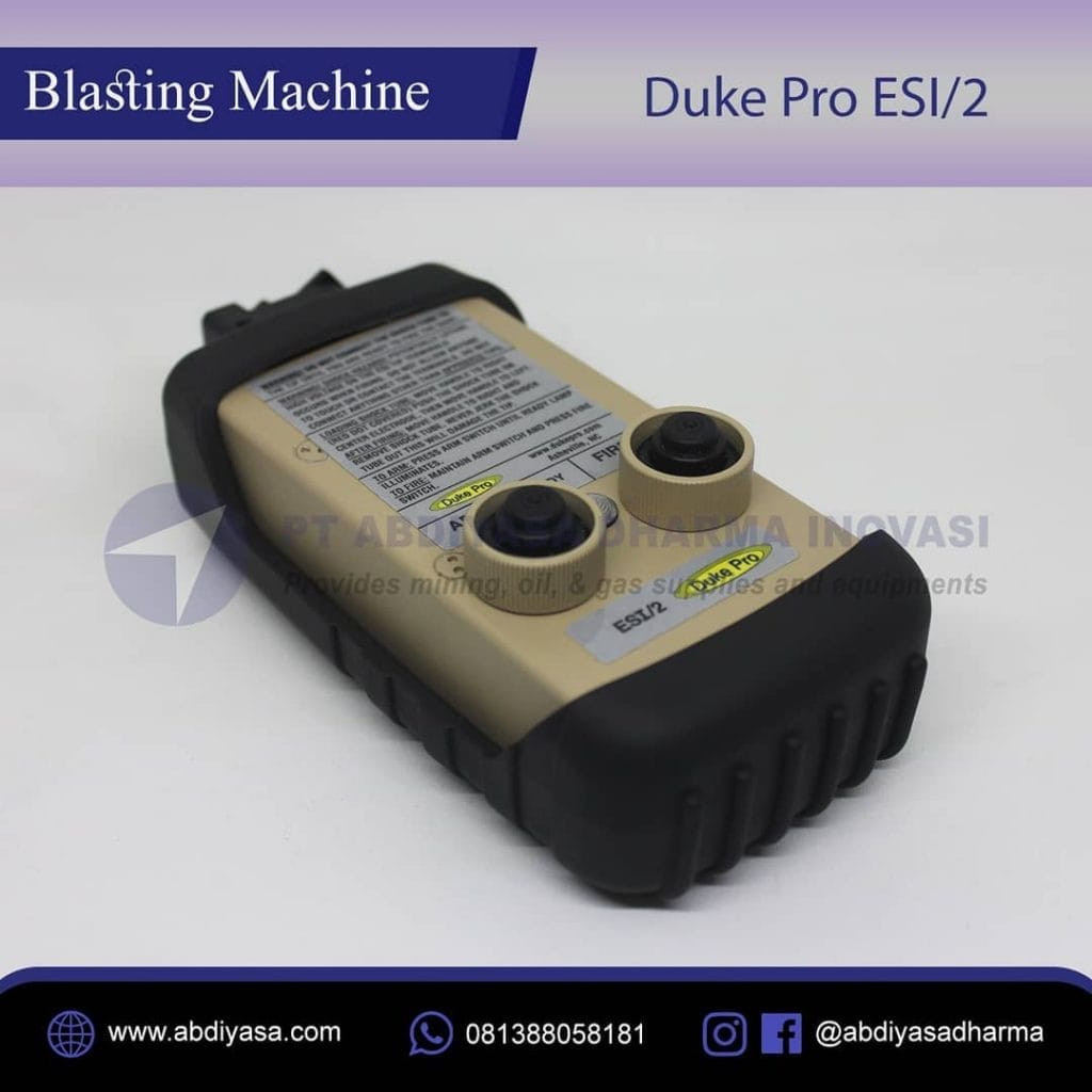 Blasting Machine Nonel Duke Pro - PT Abdiyasa Dharma Inovasi